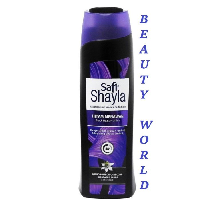 {Ready Stock} SAFI SHAYLA SHAMPOO 400ML HITMAN MENAWAN 100% | Lazada
