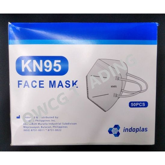 Indoplas KN95 Face Mask 10 pcs, 25 pcs, 50pcs | Lazada PH