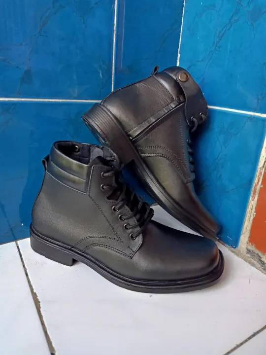 Sepatu Pdh Tali Sleting Kulit Sapi Termurah | Lazada Indonesia
