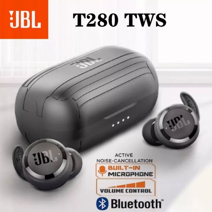 【บางกอกสปอต】TWS_T280 หูฟังบลูทูธไร้สาย TWS เสียงเบสลึก กันน้ํา พร้อม ...