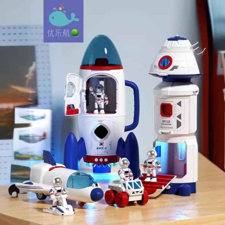 【Good】 Rocket, Space Shuttle, Astronaut Toy Model Set, Spaceship ...