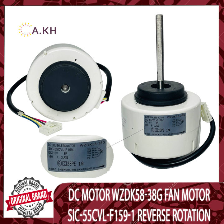 NEW Air Conditioning Motor WZDK58-38G SIC-55CVL-F159-1 58W DC310V 8P ...