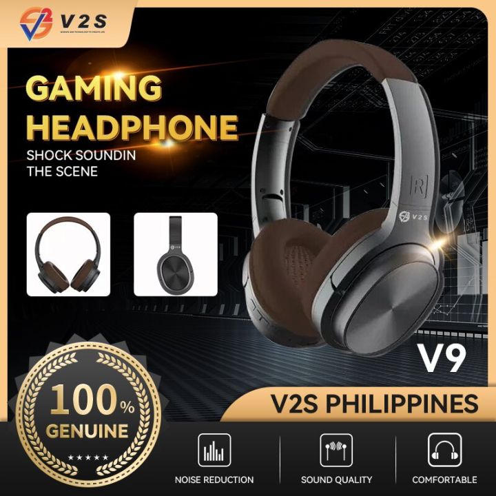 V2S V9 Headphone Wireless Bluetooth Multi-Function Stereo Sound Quality ...