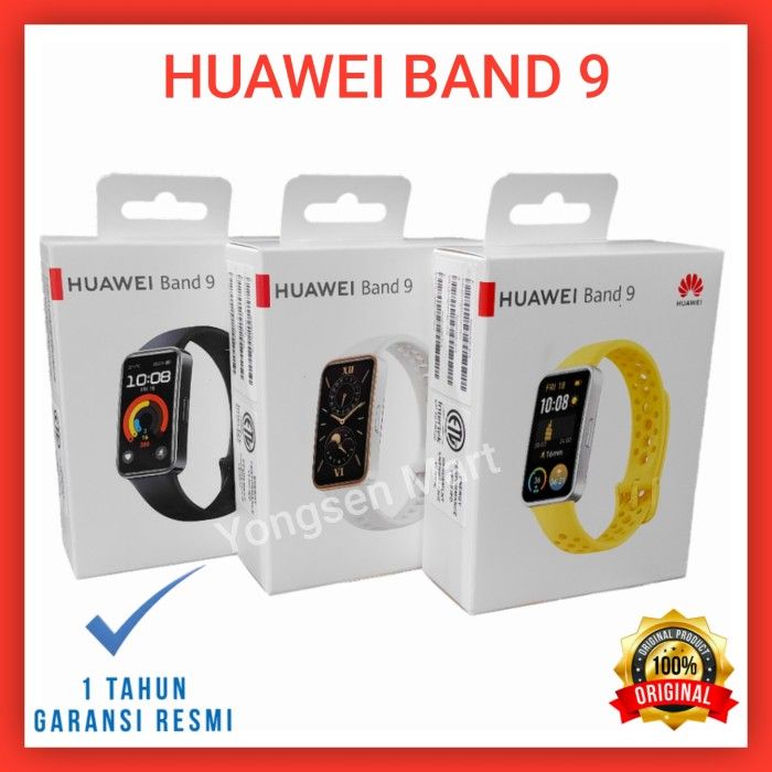HUAWEI Band 9 smartband Garansi resmi NEW Hitam | Lazada Indonesia
