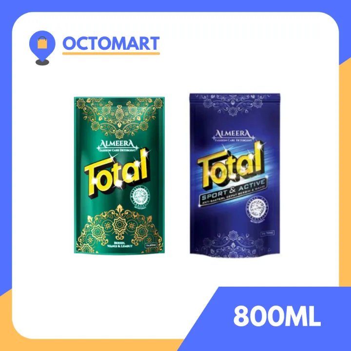 TOTAL DETERGENT ALMEERA / Deterjen Cair 800ML / 800 ML | Lazada Indonesia