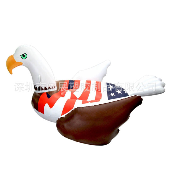 Factory spot inflatable eagle floating row inflatable American parrot ...