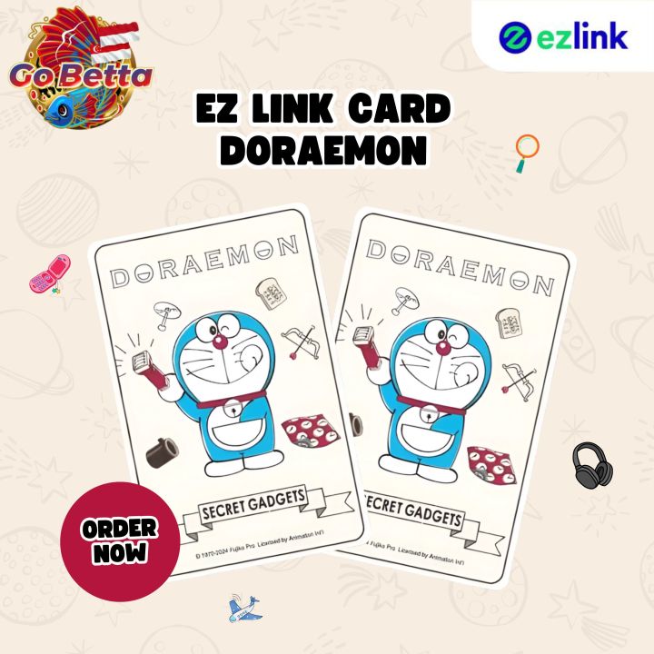 🇸🇬 Doraemon SimplyGo EZ-Link Card MRT Bus Ez Link Cards Japanese Manga ...
