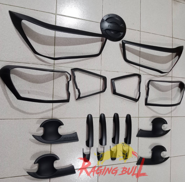 2022 - 2024 Toyota Raize Garnish Set - Matte black - Thailand Made ...