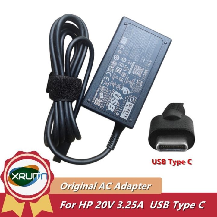 Genuine 65W AC Adapter Charger For HP TPN-DA20 TPN-LA23 TPN-HA01 TPN-CA21 L67440-001 L65505-002 ...