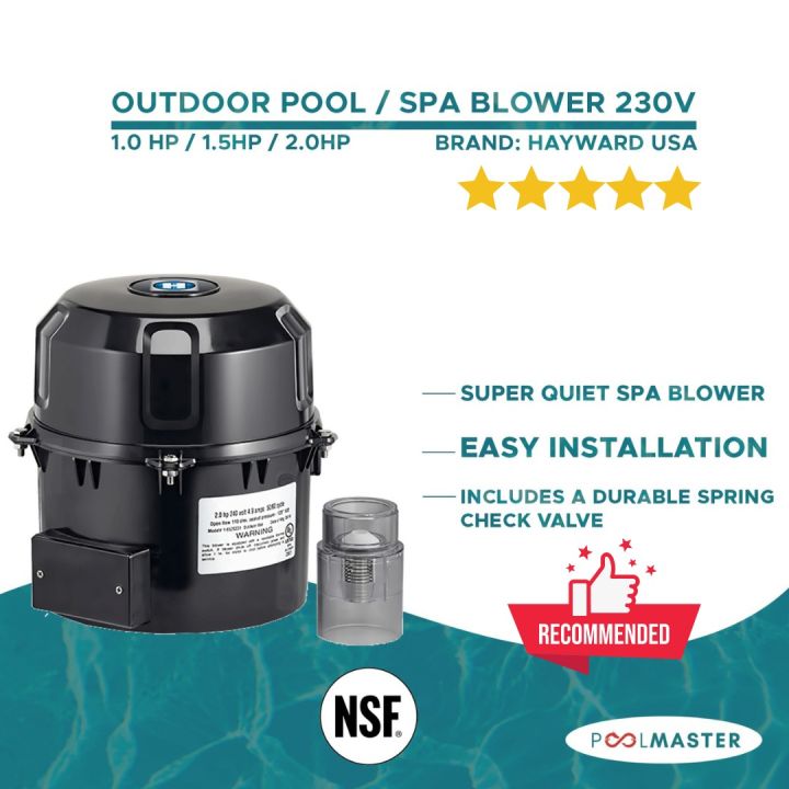 Hayward SBP202 2.0 HP Outdoor Pool / Spa Air Blower, 230V | Lazada PH
