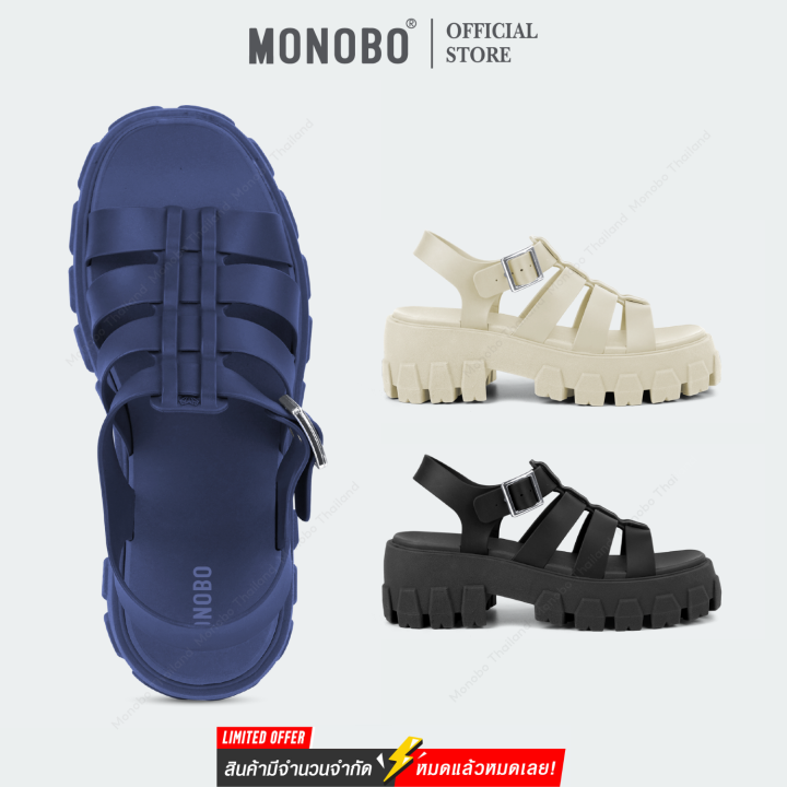 Monobo รุ่น Milan 2 รองเท้ารัดข้อรองเท้าแฟชั่นส้นสูง ของแท้100% ...