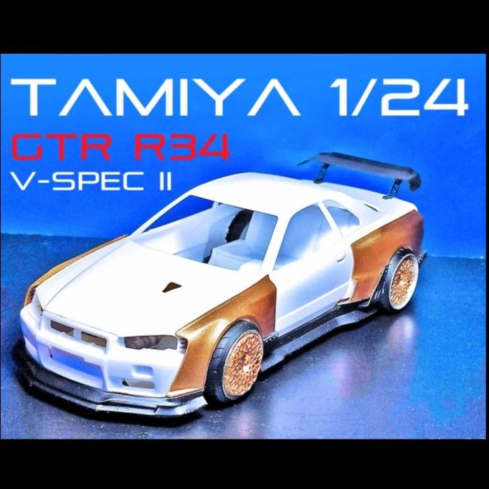 GTR R34 BODYKIT FOR TAMIYA 1/24 MOKIT MODEL KIT | Lazada Indonesia
