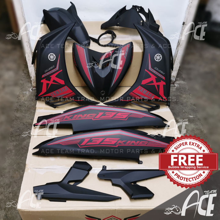 [LIMITED] Coverset LC135 V2 V3 V4 V5 MX King Red Yamaha LCV2 LCV3 LCV4 ...