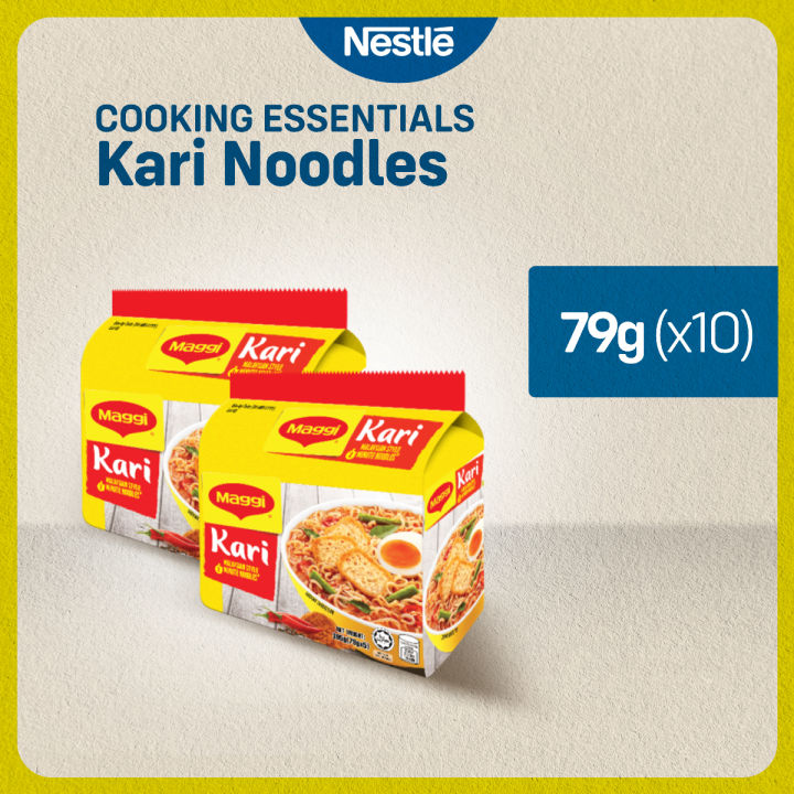 Maggi Kari Noodles 79g x 10 packs | Lazada PH