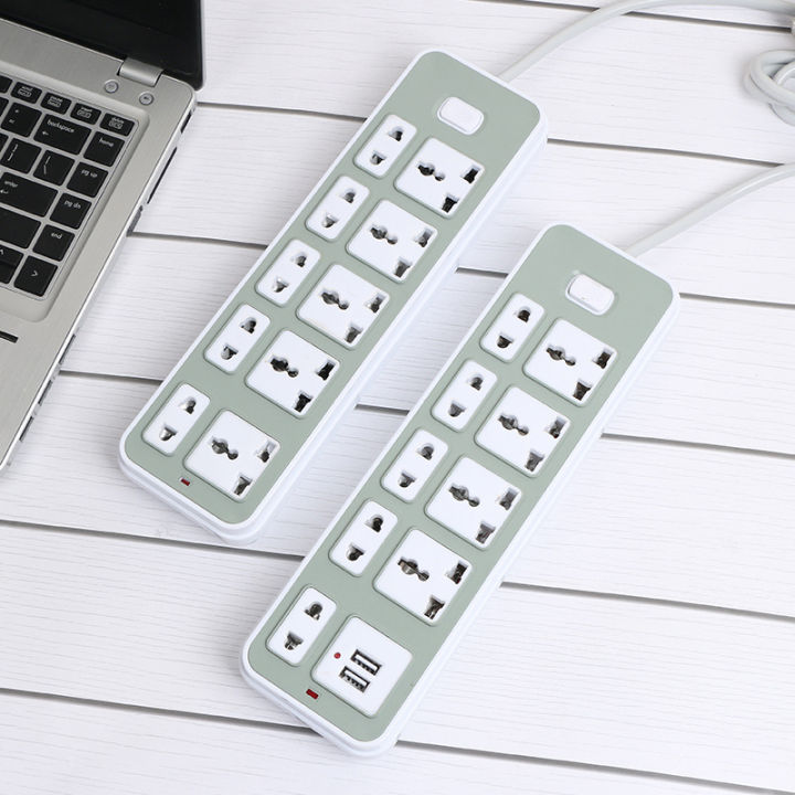 1 8m Multi Function Socket Extension Outlet Socket Power Sockets Strip With 9 Power Socket 2