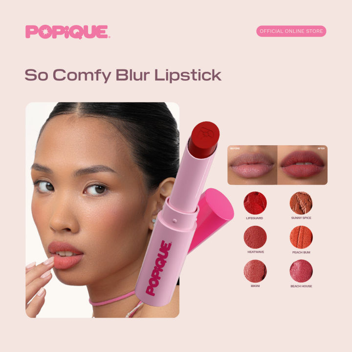 Popique So Comfy Blur Lipstick | Lazada PH