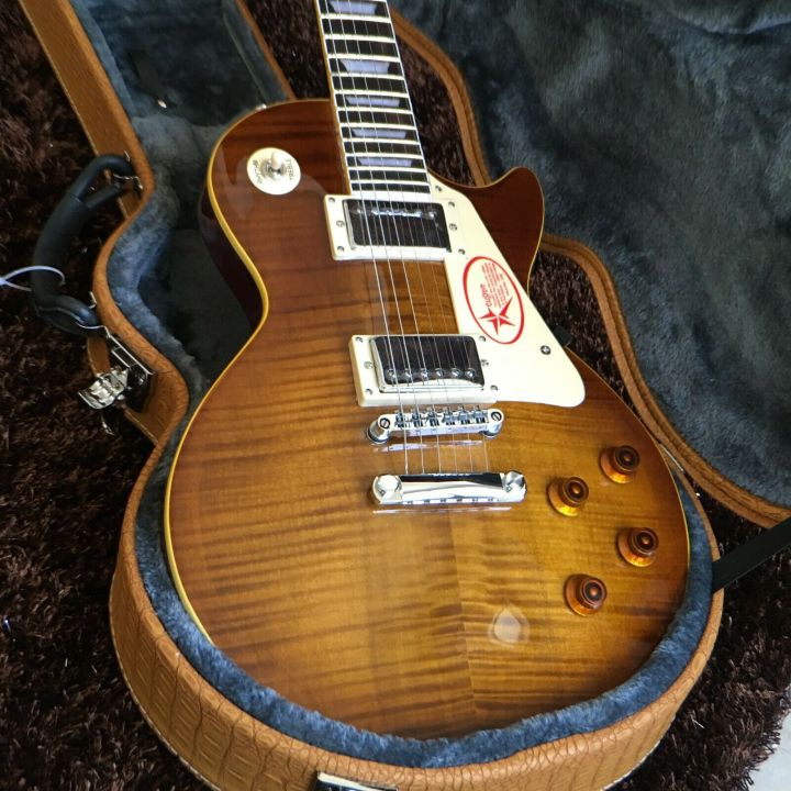 Gibson Les Paul Custom Shop Iced Tea 1959 Standard Electric Guitar ...