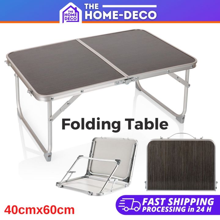 Folding Table 40cm x 60cm Multifunctional Portable Foldable Table Meja Lipat Study