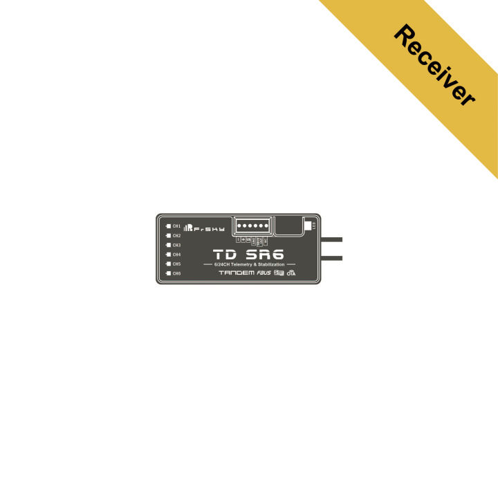 FrSky TD SR6 2.4G & 900MHz Dual-band 6CH Receiver | Lazada PH