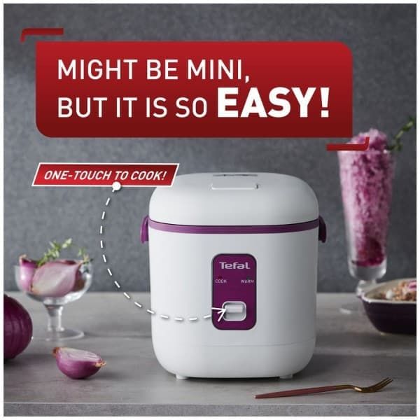 Tefal Mini Mechanical 0.4L Rice Cooker RK1721 | Lazada