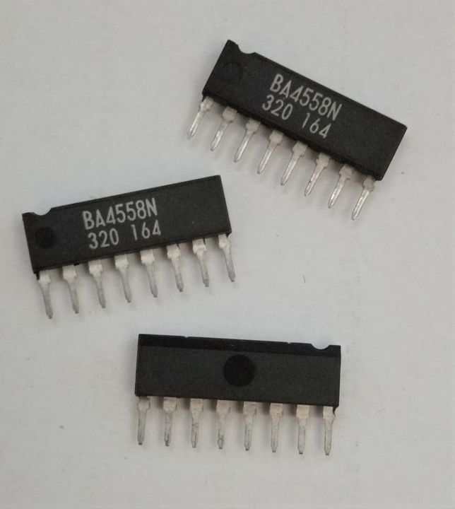 IC BA4558N BA 4558 N Dual Operational Amplifier ROHM SIP-8P | Lazada ...