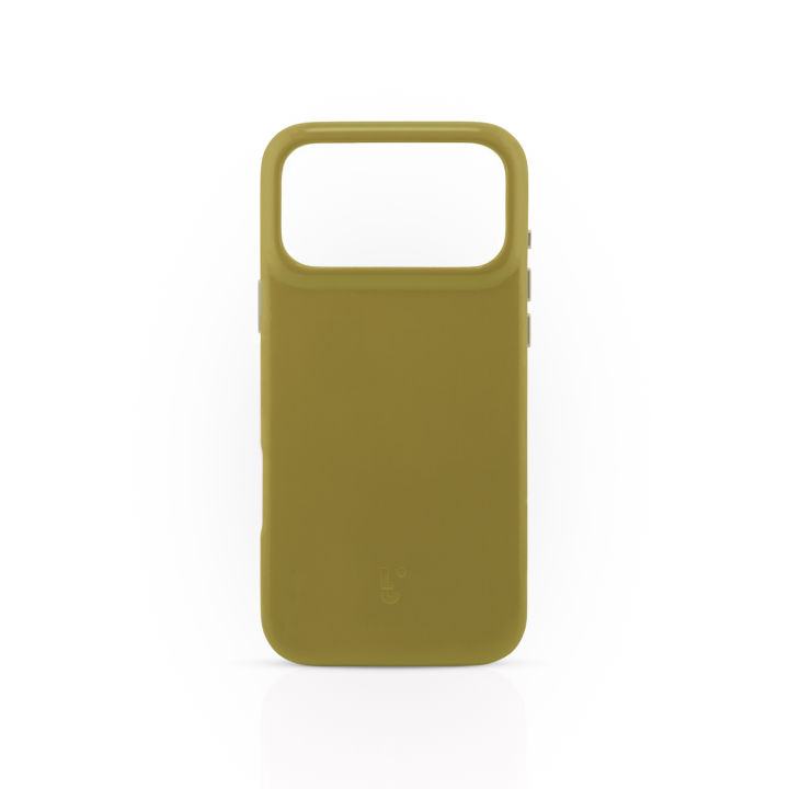 [The Local Collective] MagSafe Glossy Phone Case in Olive เคสหนังมี ...