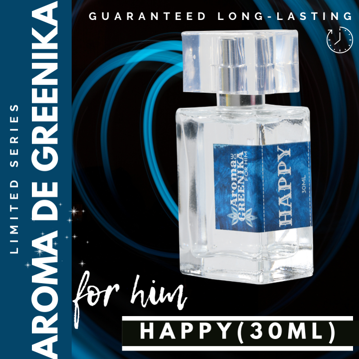 [ HAPPY PERFUME FOR MEN ] AROMA DE GREENIKA Long Lasting Men's Perfume ...