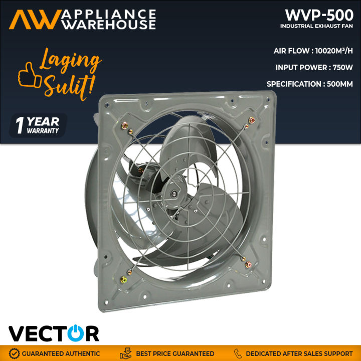 Vector WVP-500 20" Industrial Exhaust Fan (Green)[Appliance Warehouse ...