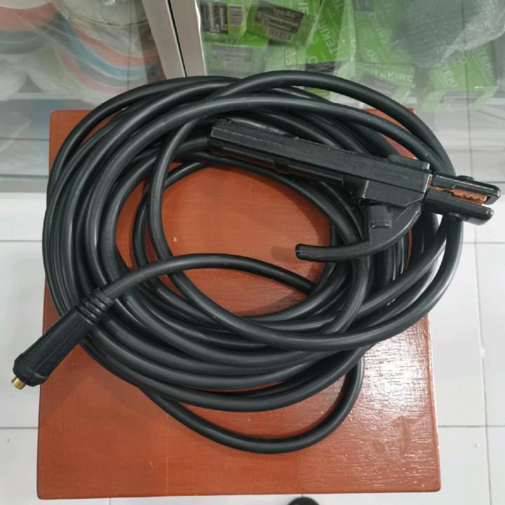 Kabel las set 20 meter kabel las 25 mm rhino welding cable stang las ...