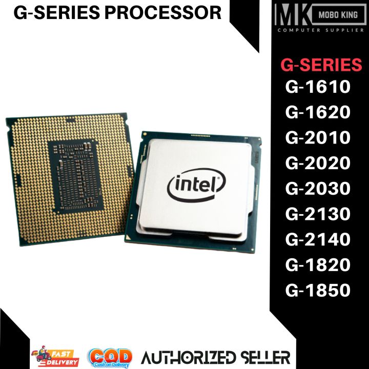 Intel Core G SERIES 2ND 3RD and 4TH Gen Processor 540 630 640 860 2010 ...