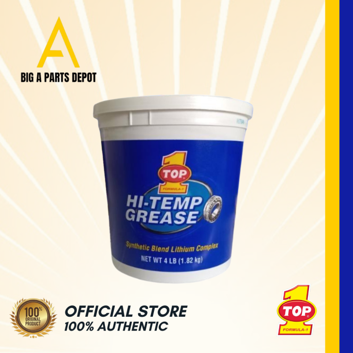 Top 1 - Top One Synthetic Hi-Temp Grease Superior Performance 4lbs ...