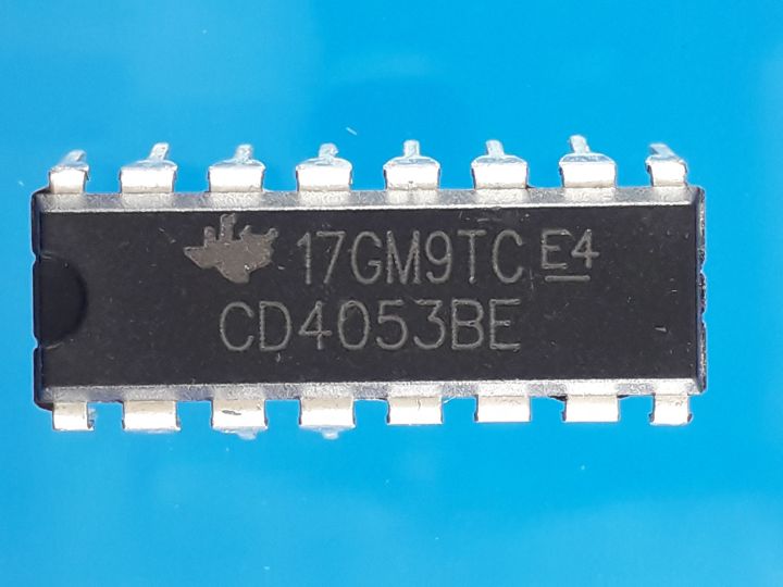 CD4053BE/CD4053 CD4053BE HEF4053 cd4053be 4053 DIP-16 | Lazada.co.th