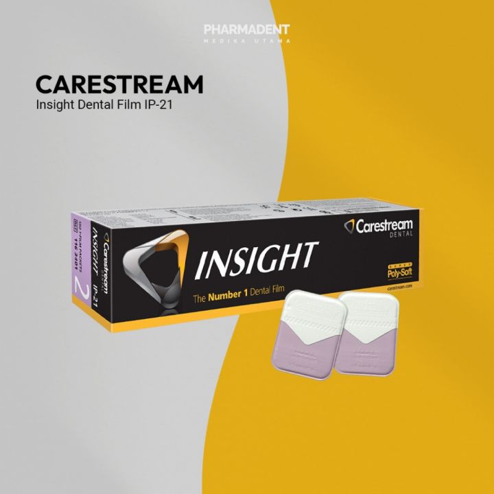 Carestream Insight Film X-Ray DSpeed IP-21 [Satuan] | Lazada Indonesia