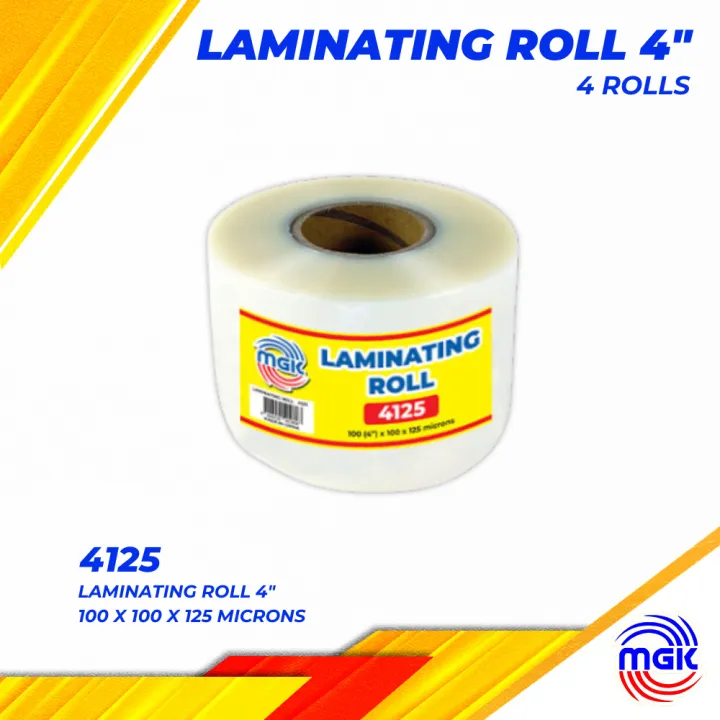 MGK Laminating Roll 4 Inches | Lazada PH