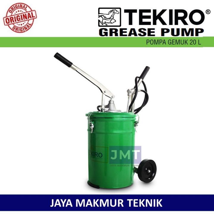 TEKIRO Hand Grease Pump 20L Pompa Gemuk Tangan 20 L 20 Liter Original ...