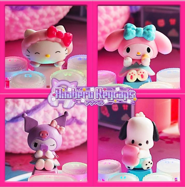 Sanrio melody kuromi hello kitty pochaco keycaps | Lazada PH