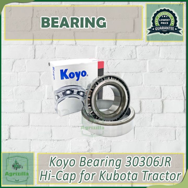 Bearing Hi-Cap 30306JR Kubota Tractor Koyo Brand | Lazada PH