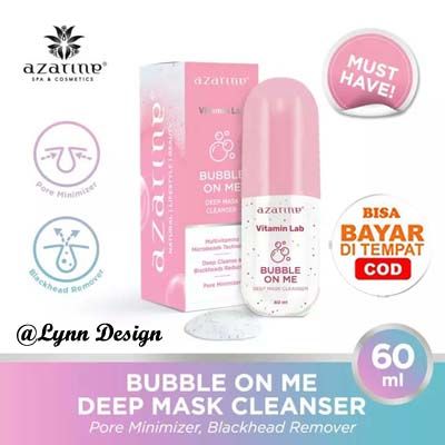 AZARINE BUBBLE ON ME DEEP MASK CLEANSER 60 ml Lynn Design | Lazada ...