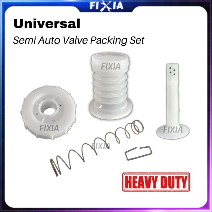 Heavy Duty Universal Semi Auto Washing Machine Drain Valve Packing Kit ...