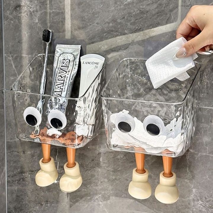 【Dimama】ชั้นเก็บของในห้องน้ำติดผนัง ตะกร้าแขวนผนัง ชั้นวางของติดผนัง ที่วางของอเนกประสงค์ หรูหรา ...