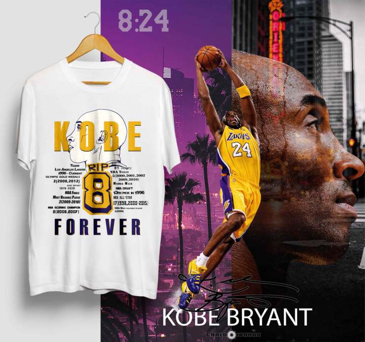 Kobe NBA Inspired Shirt Unisex Tops Bootleg Shirts Collection Men and ...