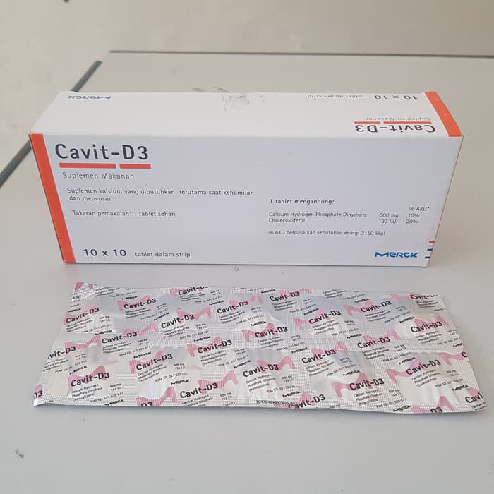 CAVIT D3 SUPLEMEN KESEHATAN 1 LEMBAR ISI 10 TABLET | Lazada Indonesia