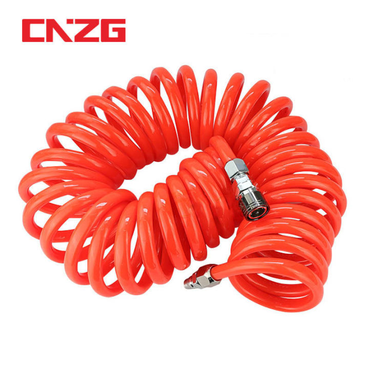 PU Air Compressor Hose Tube Pneumatic Hose Pipe for Compressor Spring Tube Pipe 8mmx5mm 3M 6M 9M ...