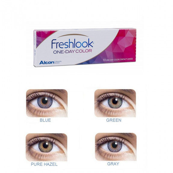 ALCON Freshlook One Day Color Daily Disposable Cosmetic Colour Contact ...