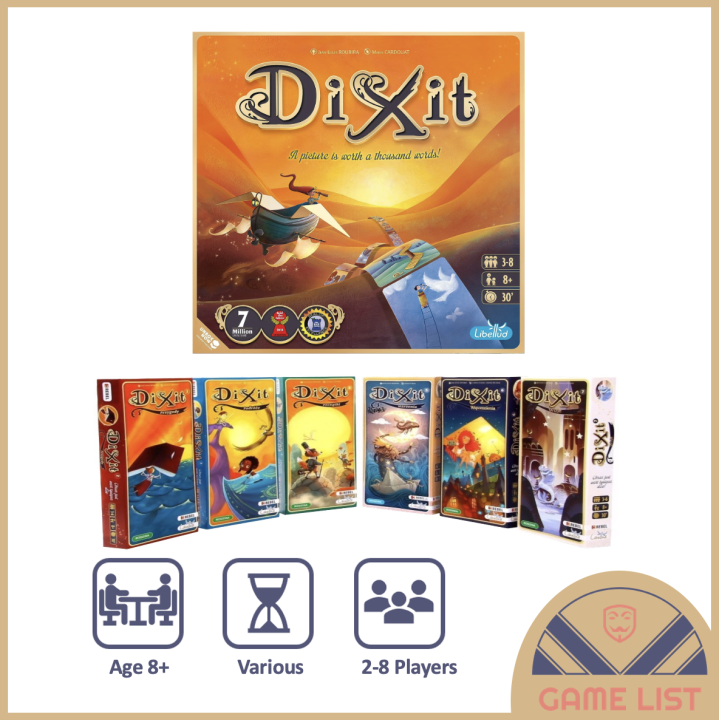 Dixit Expansion Board Games Card Mirrors Daydreams Revelations Memories ...