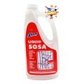 Gleam Liquid Sosa Drain Cleaner 1L (1 Liter) - for Sinks Pipes Toilet ...