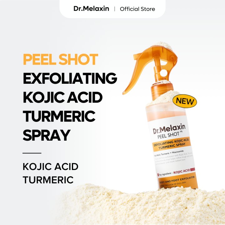 [DR.MELAXIN Official] Peel Shot Exfoliating Spray (Kojic Acid ...