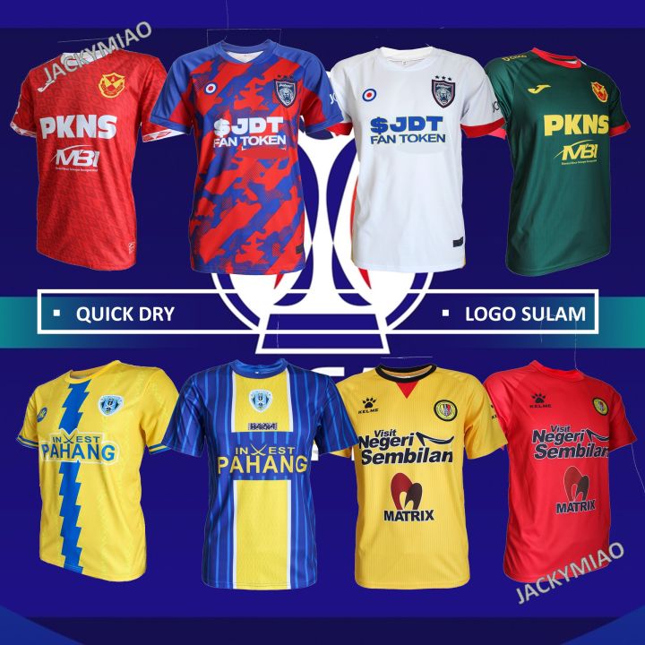 MEN JERSEY T-SHIRT LIGA SUPER MALAYSIA LOGO SULAM DESIGN NEGERI HOME ...