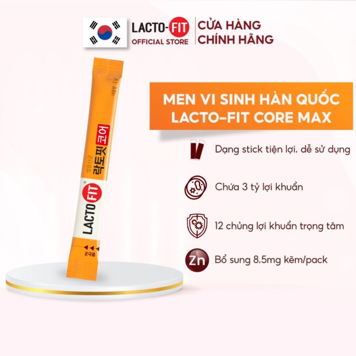 [QUÀ TẶNG KHÔNG BÁN] - Gói Lẻ Men Vi Sinh LACTO-FIT CORE MAX - Phiên ...