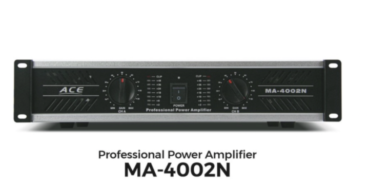 ACE MA-4002N Power Amplifier (black) | Lazada PH